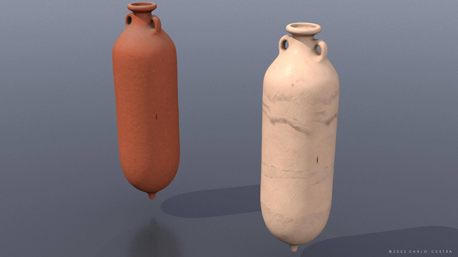 African-I Type Amphora 3D Model by Carlo Cestra