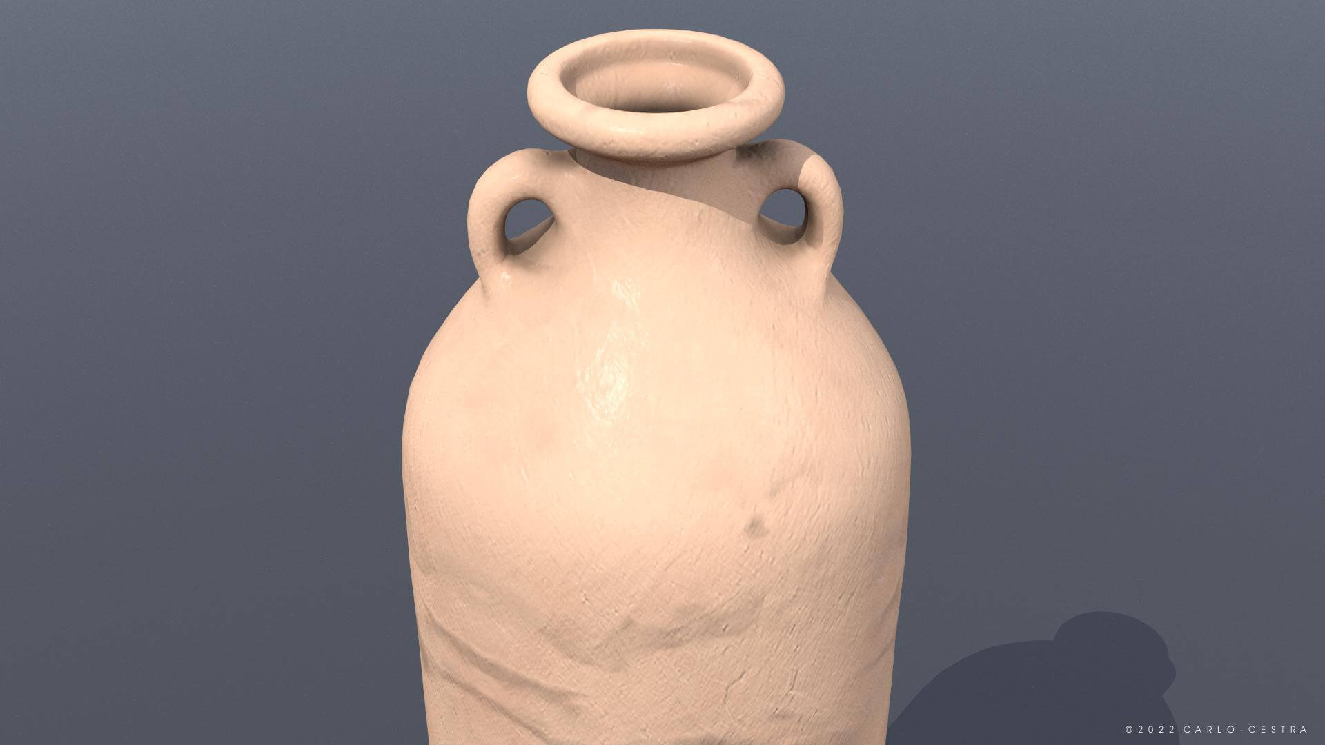 African-I Type Amphora 3D Model by Carlo Cestra