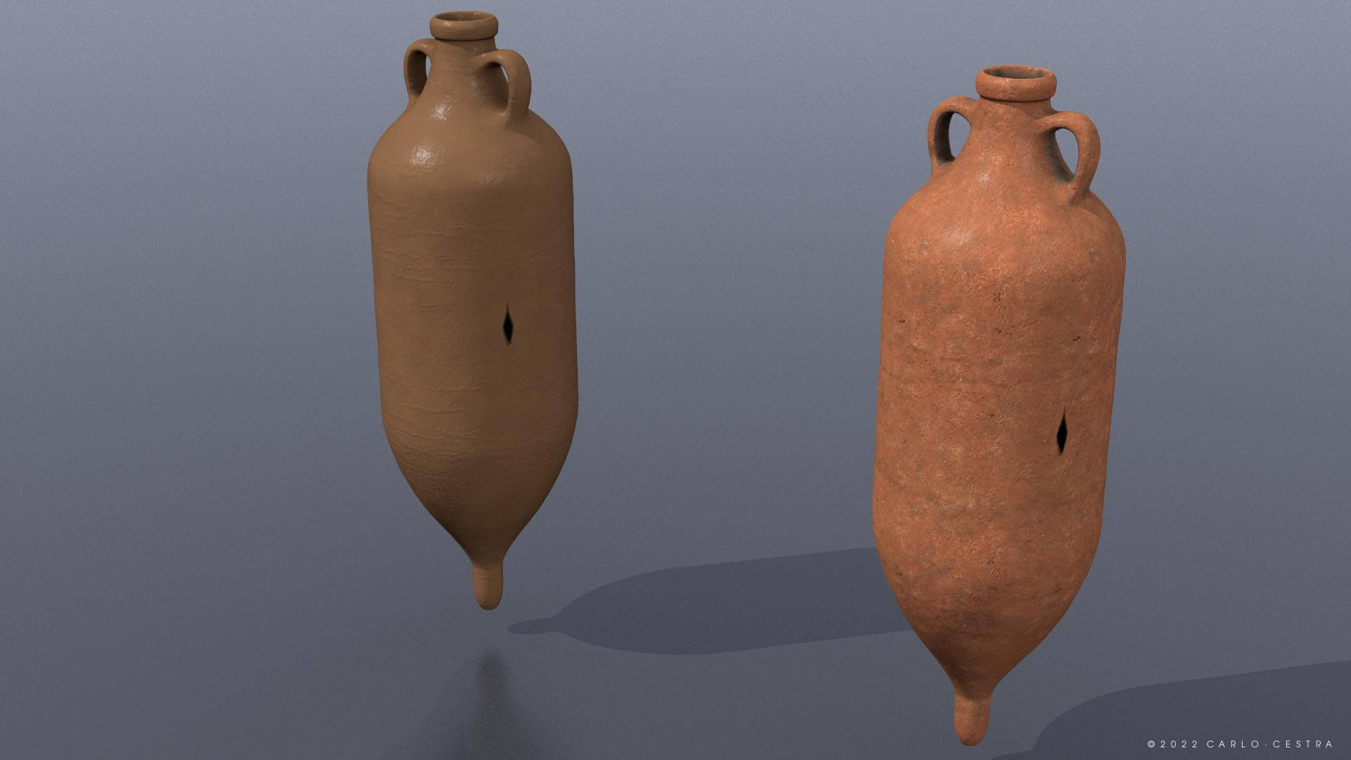 African-II Type Amphora 3D Model by Carlo Cestra