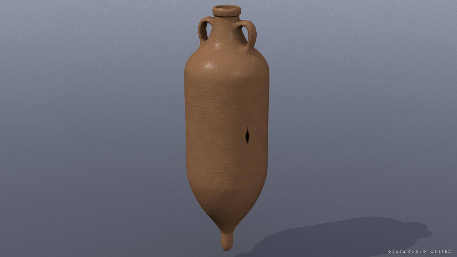African-II Type Amphora 3D Model by Carlo Cestra