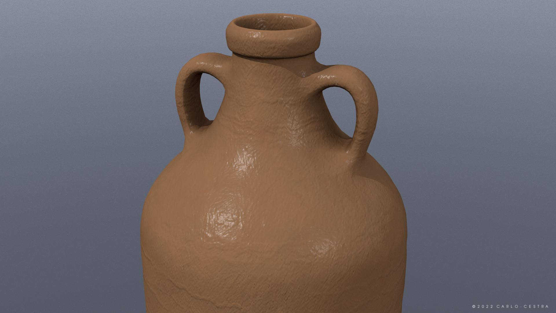 African-II Type Amphora 3D Model by Carlo Cestra