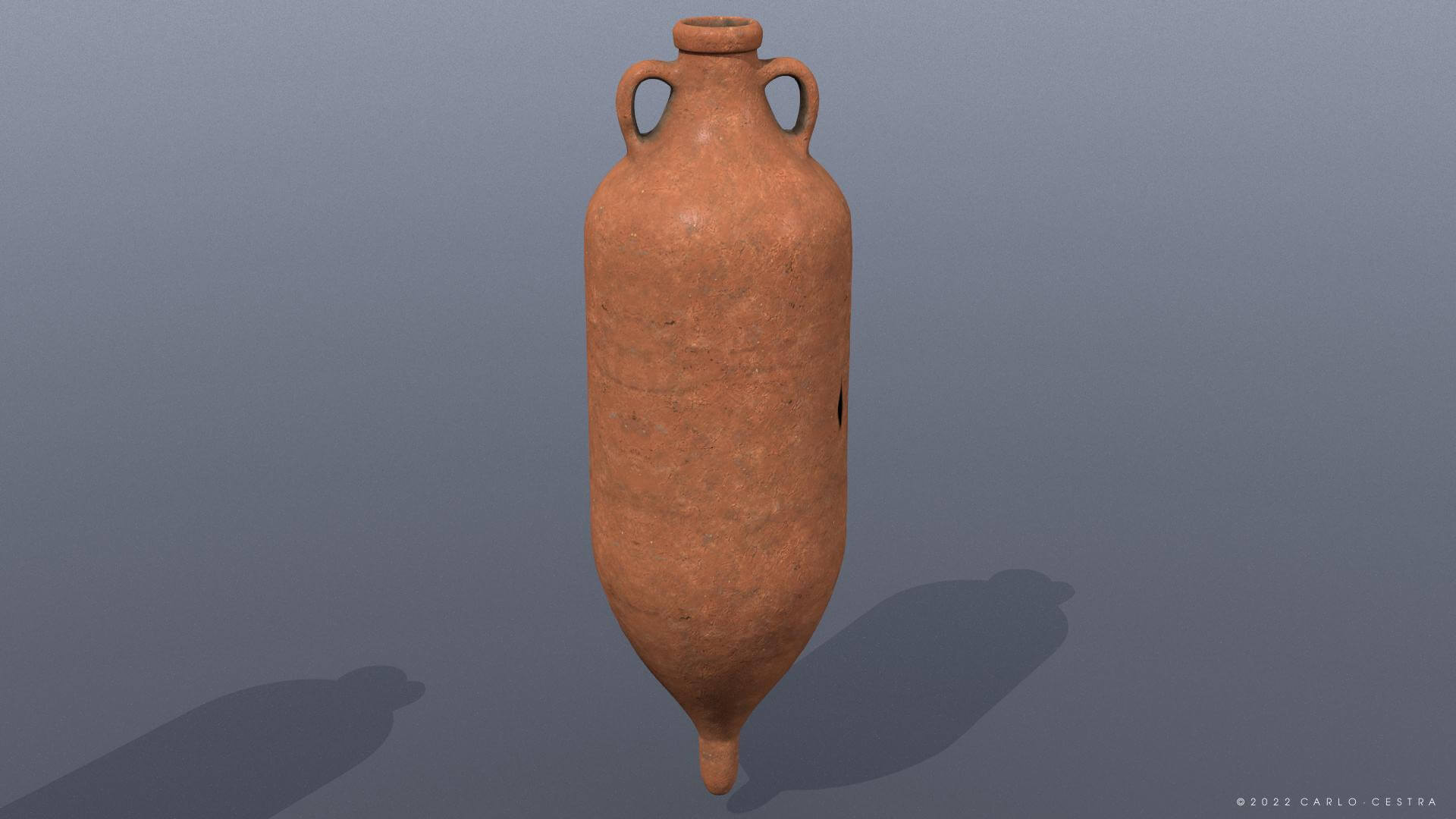 African-II Type Amphora 3D Model by Carlo Cestra