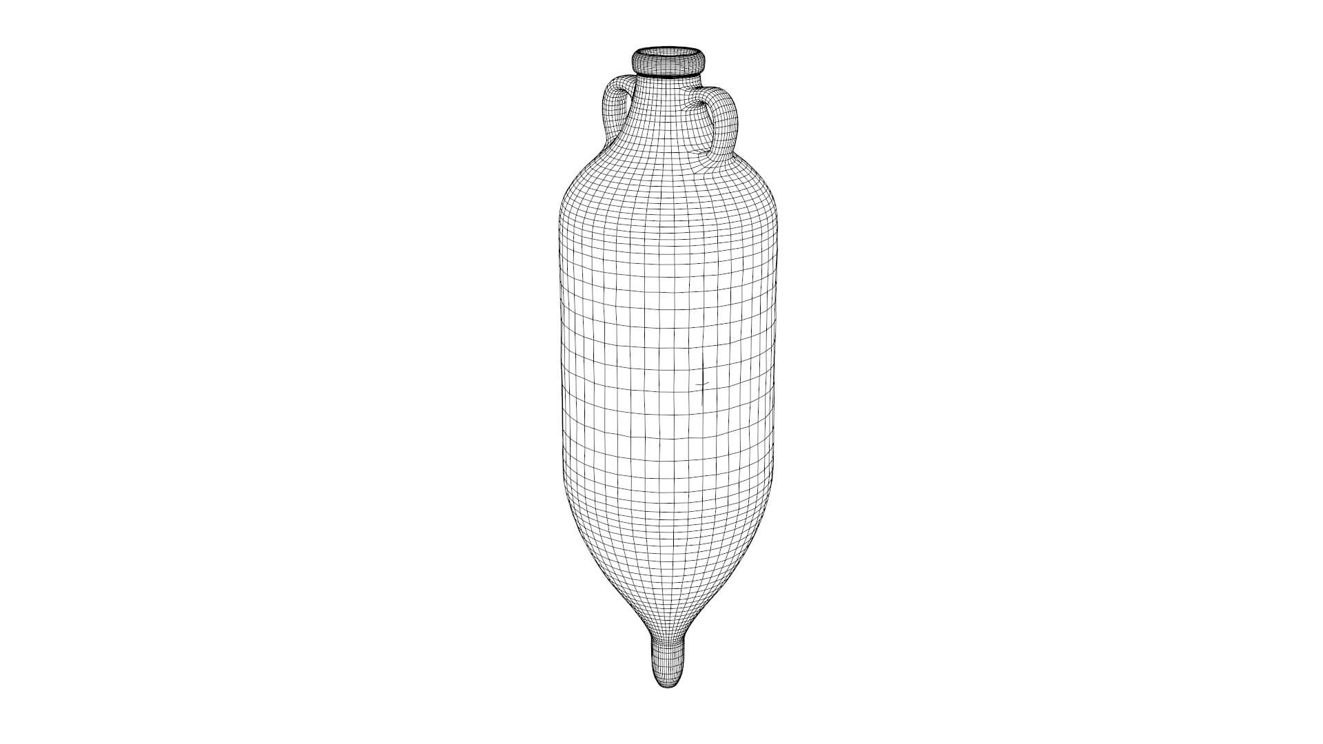 African-II Type Amphora 3D Model by Carlo Cestra