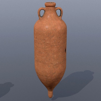 African-II Type Amphora 3D Model by Carlo Cestra