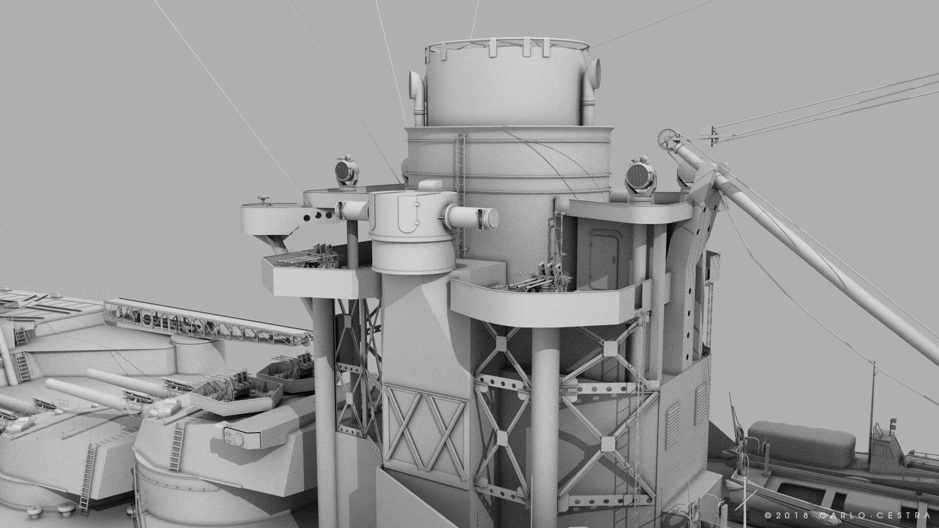 Battleship ISE - 3D Model by Carlo Cestra