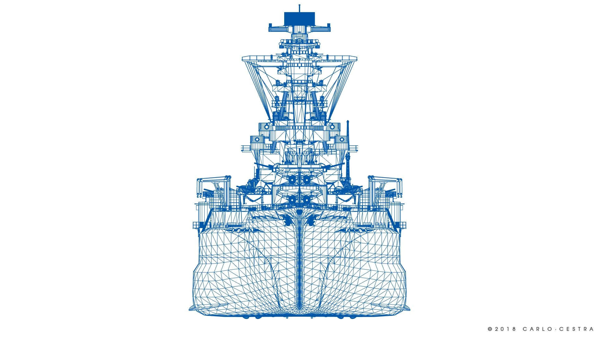 Battleship ISE - 3D Model by Carlo Cestra