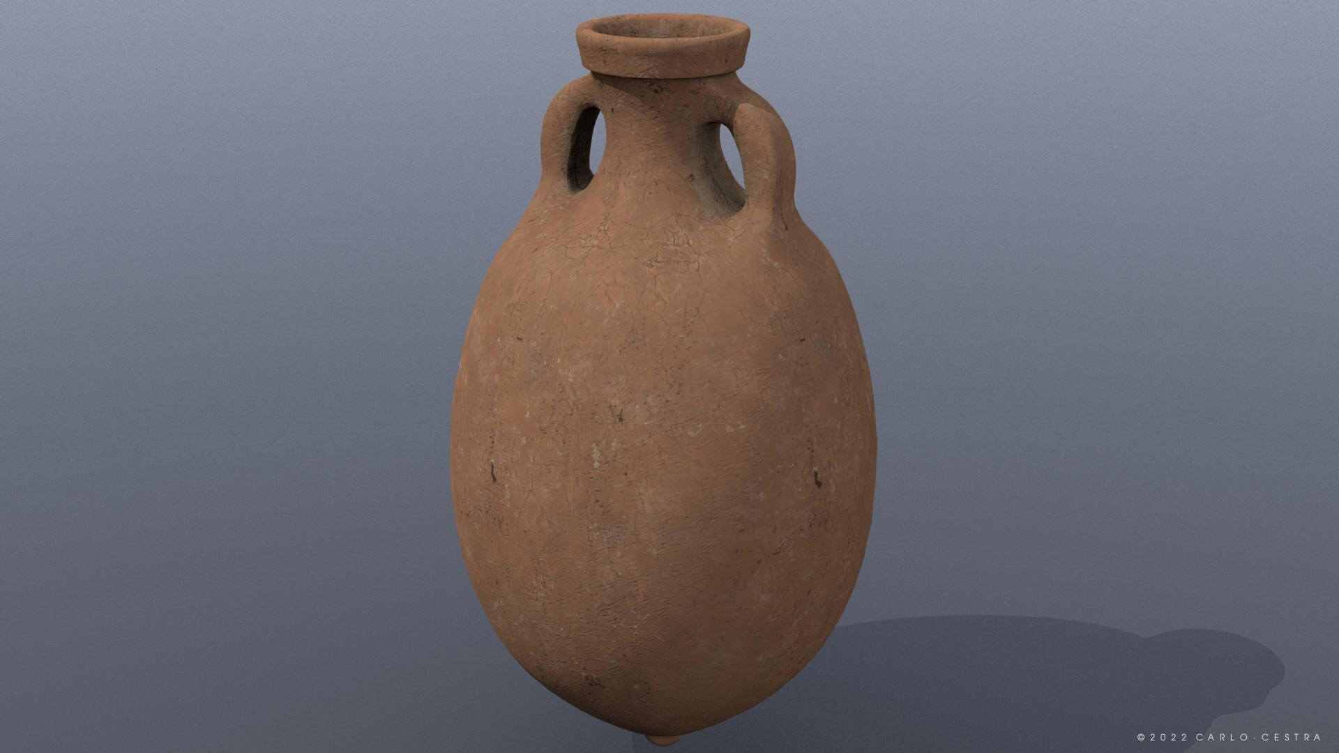 Brindisina Type Amphora - 3D Model by Carlo Cestra