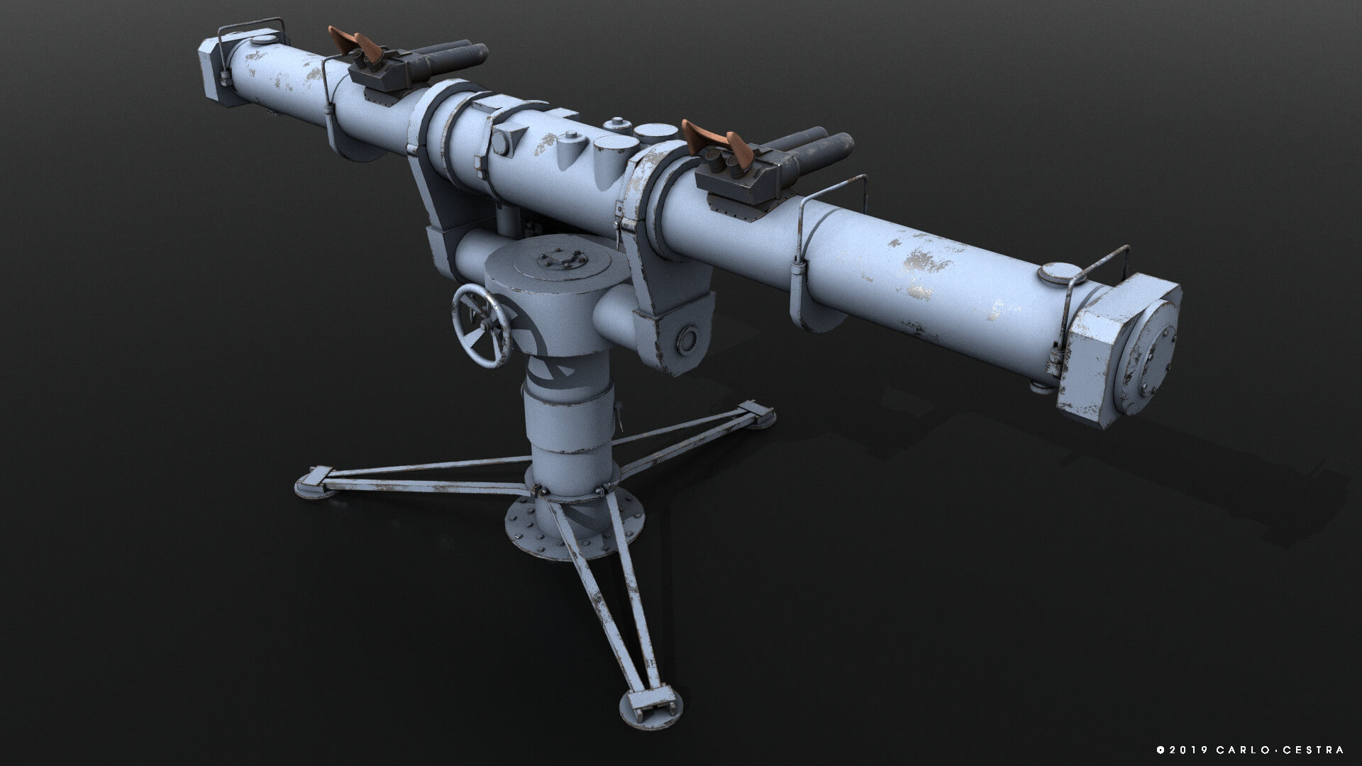 Coincidence Rangefinder - 3D Model by Carlo Cestra