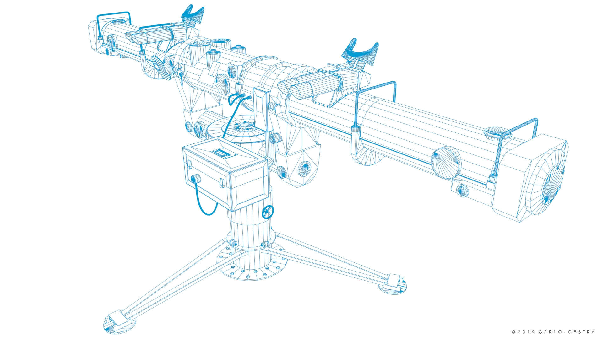 Coincidence Rangefinder - 3D Model by Carlo Cestra