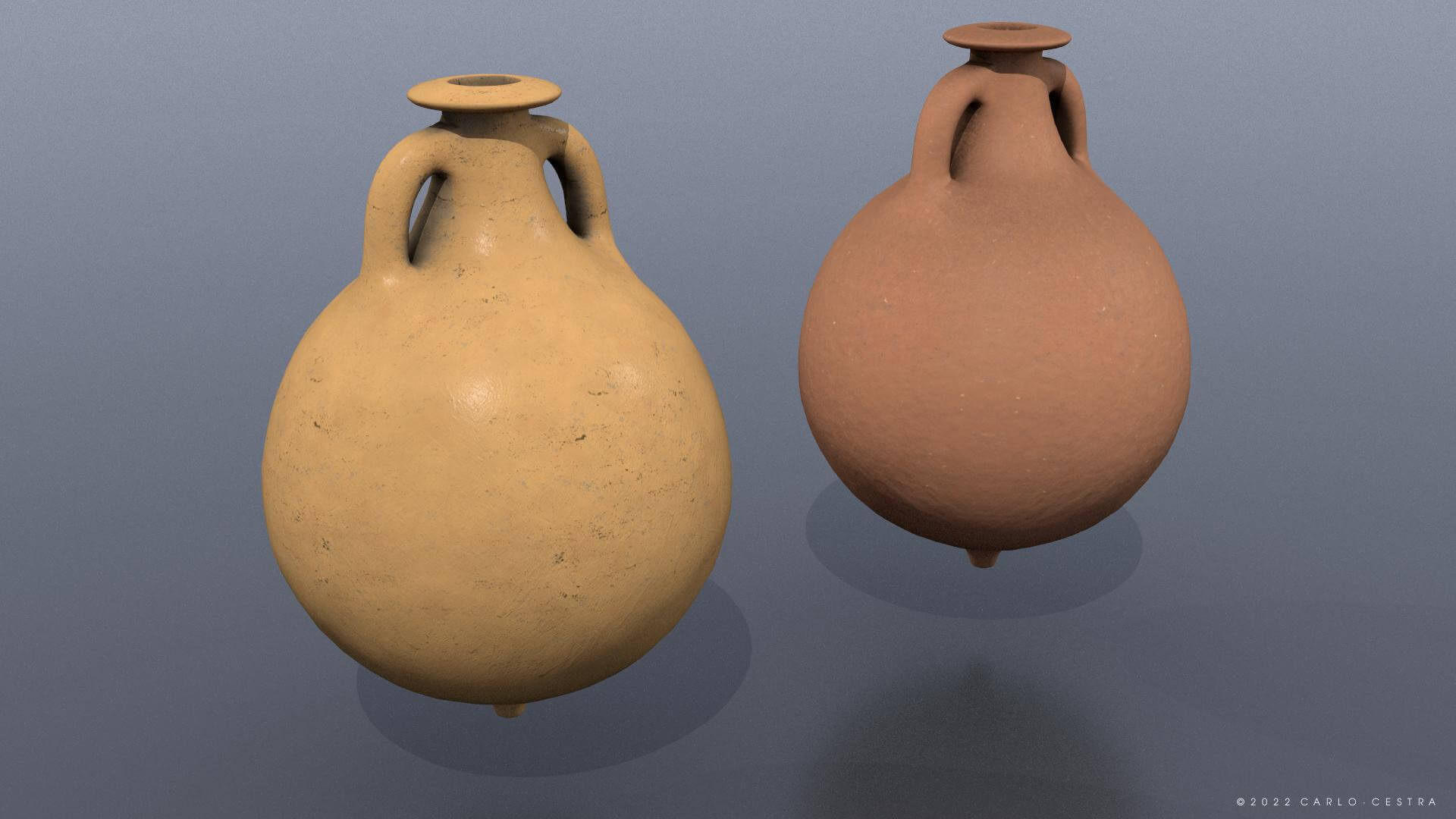 Dressel-20 Type Amphora 3D Model by Carlo Cestra