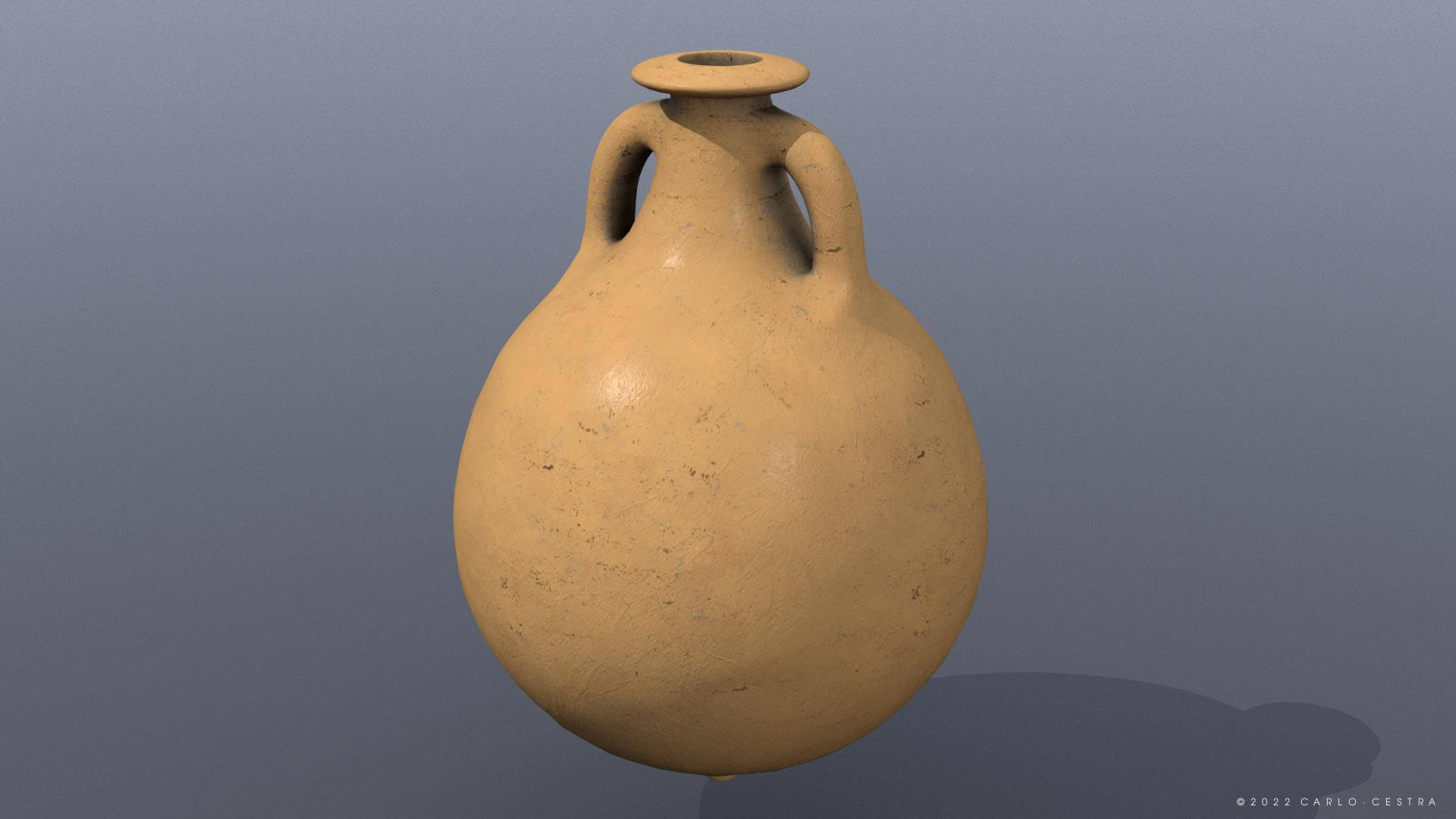 Dressel-20 Type Amphora 3D Model by Carlo Cestra