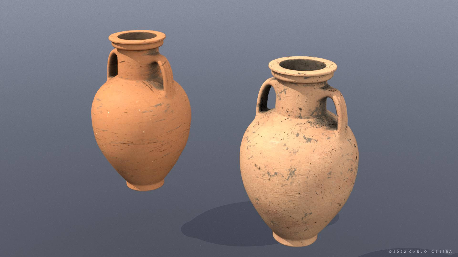 Dressel-28 Type Amphora 3D Model by Carlo Cestra