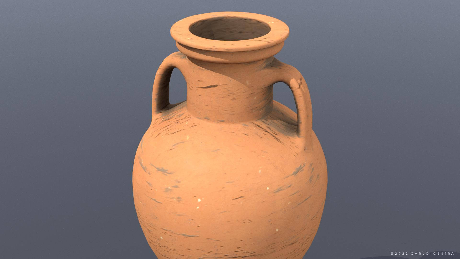 Dressel-28 Type Amphora 3D Model by Carlo Cestra