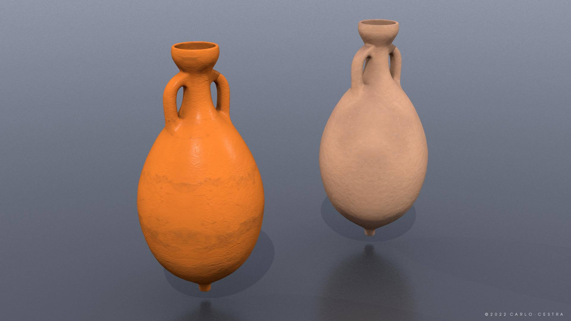 Dressel-6B Type Amphora 3D Model by Carlo Cestra