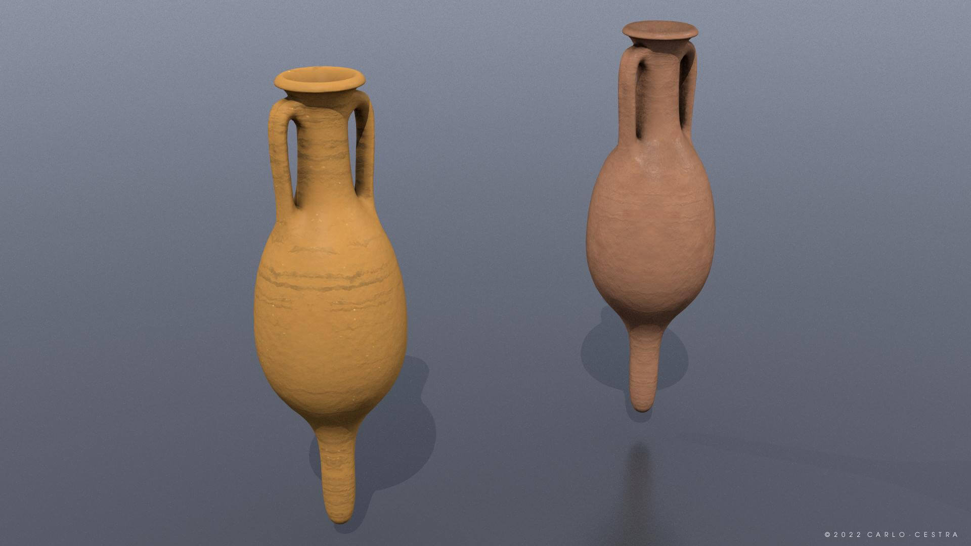 Dressel 7/11 Type Amphora - 3D Model by Carlo Cestra