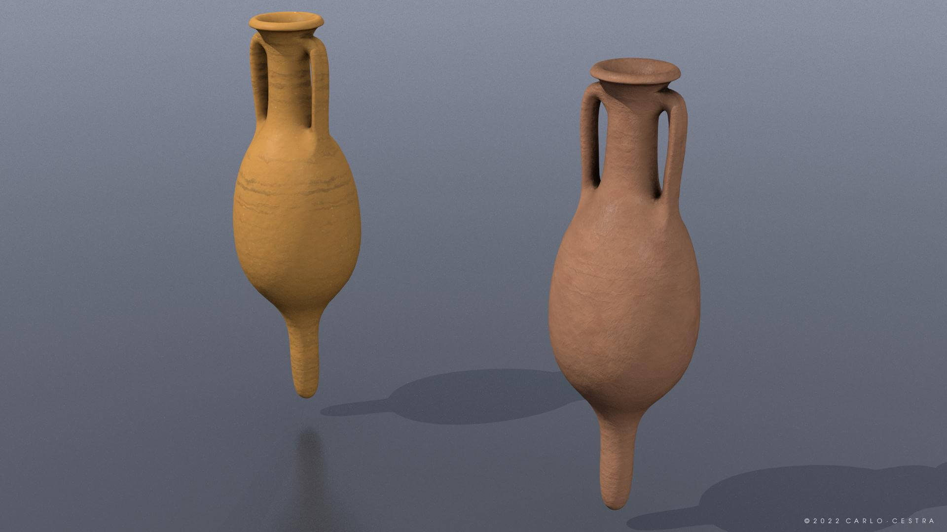 Dressel 7/11 Type Amphora - 3D Model by Carlo Cestra