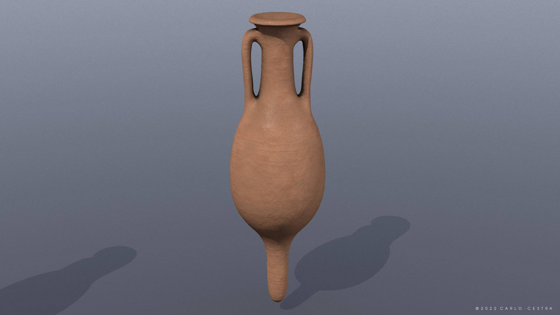 Dressel 7/11 Type Amphora - 3D Model by Carlo Cestra