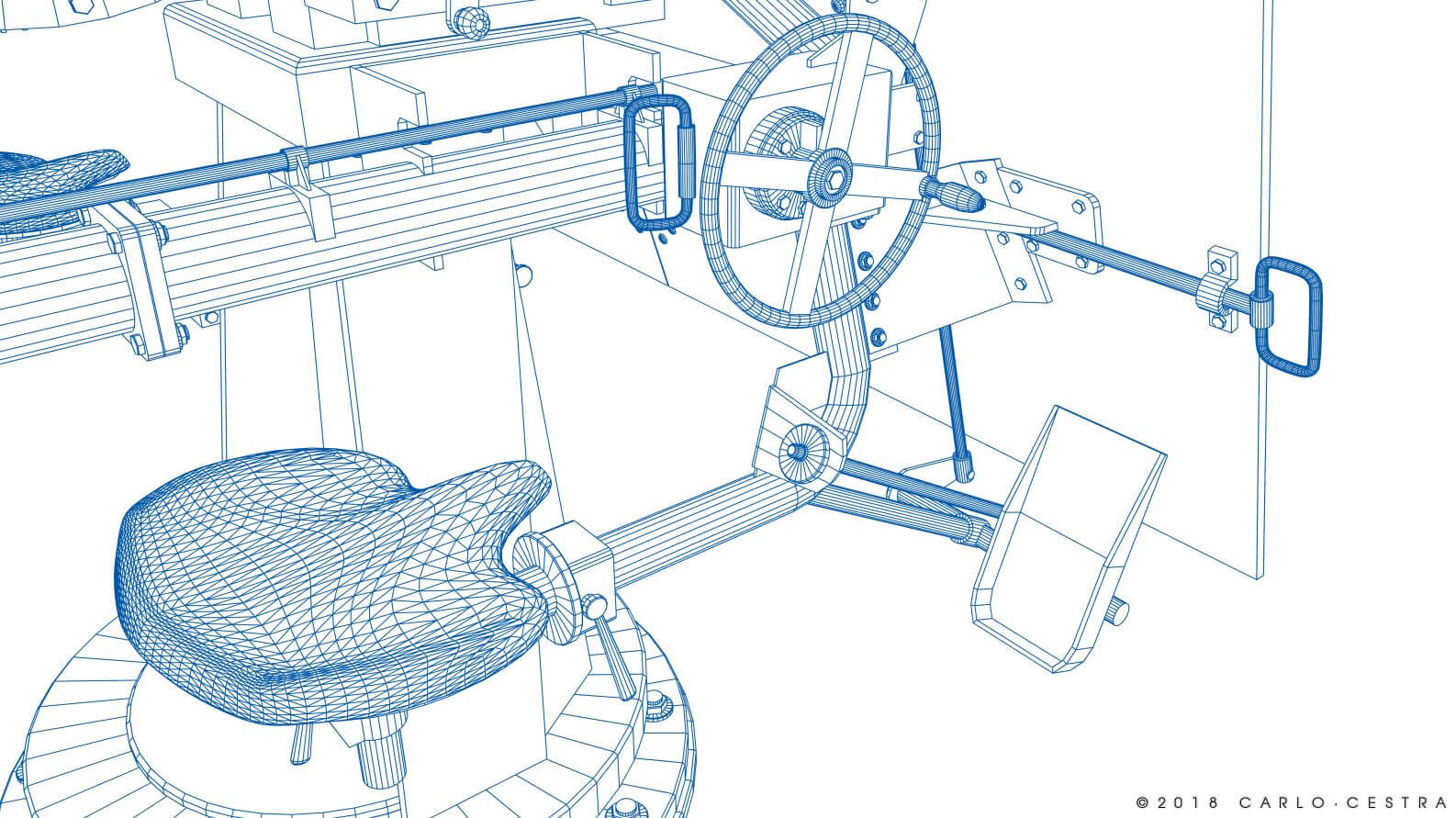 German 37mm Flak 42 - 3D Model by Carlo Cestra