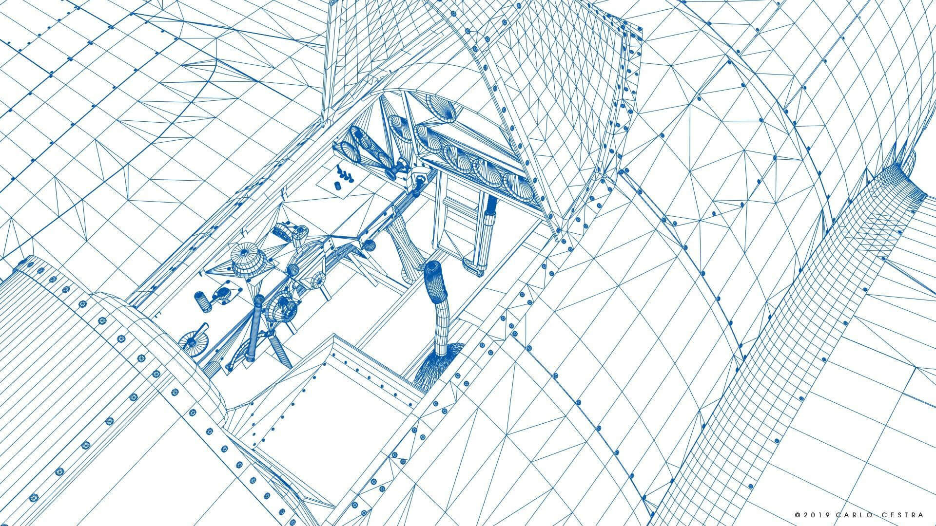 Grumman F4F-3 Wildcat F3 Butch 3D Model by Carlo Cestra