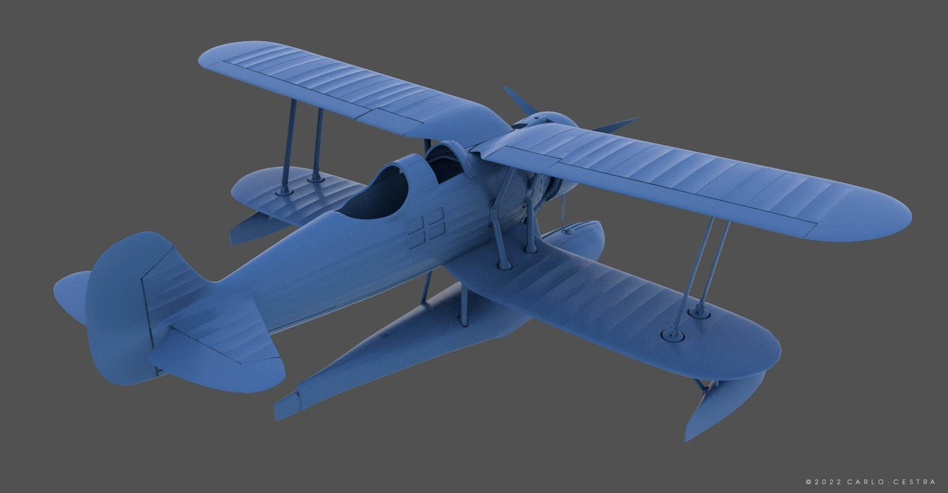 Imam RO43 1/72 scale - 3D Model by Carlo Cestra
