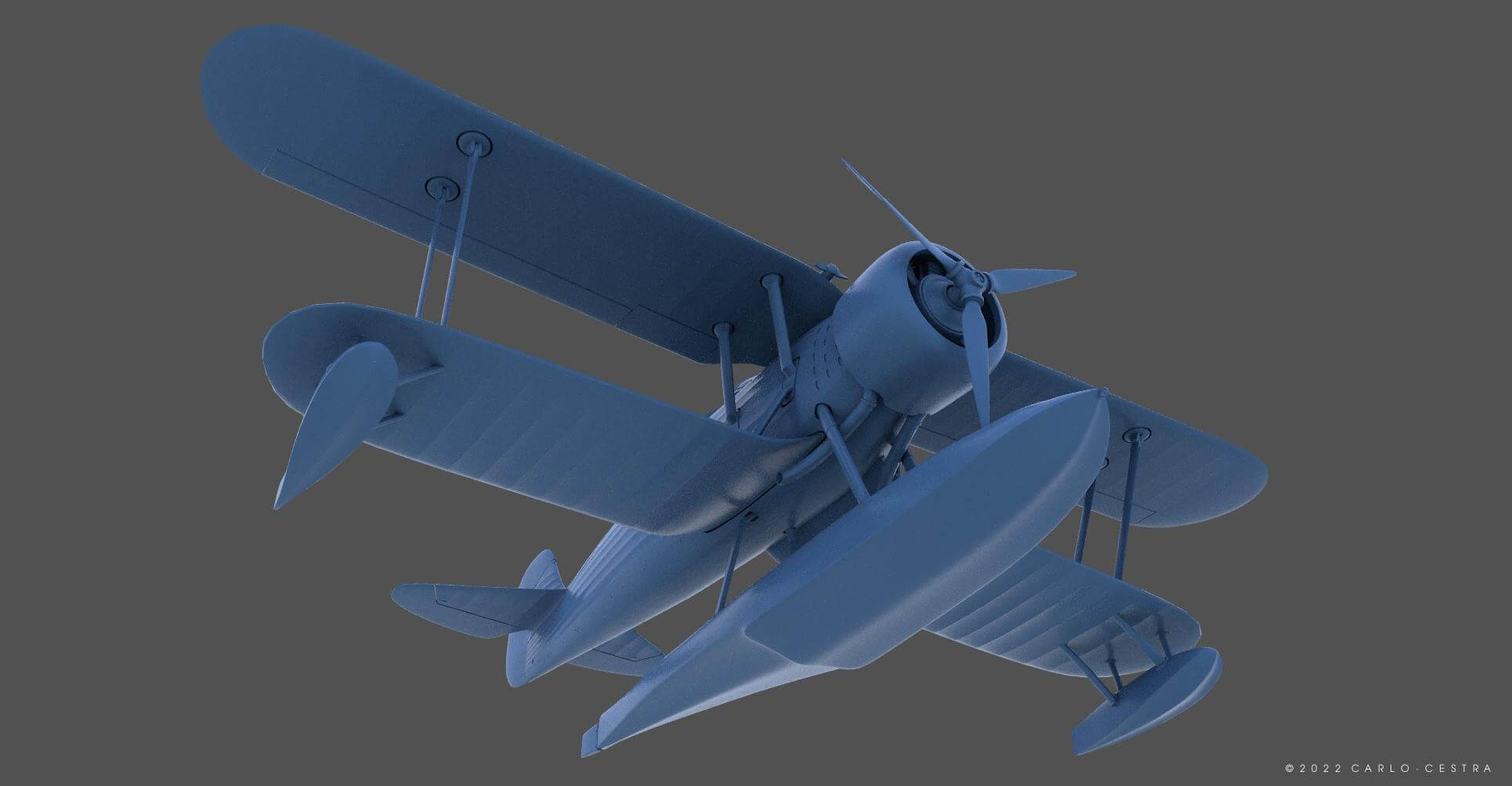 Imam RO43 1/72 scale - 3D Model by Carlo Cestra