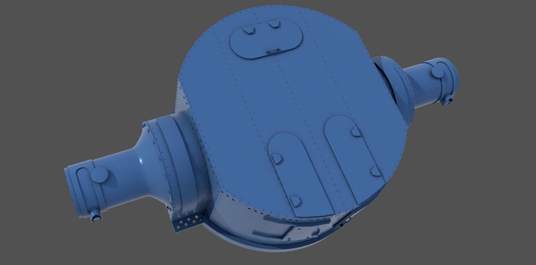 Japanese 450cm Rangefinder 1/100 Scale - 3D Model by Carlo Cestra