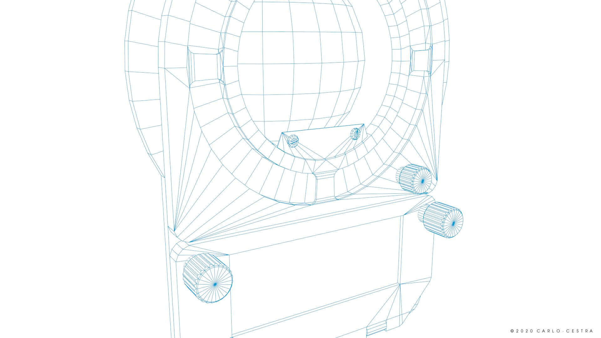 Japanese Magnetic Compass - 3D Model by Carlo Cestra