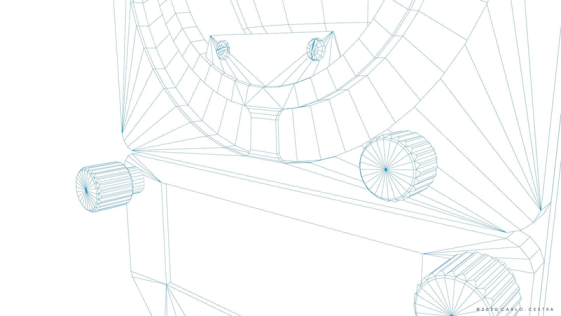 Japanese Magnetic Compass - 3D Model by Carlo Cestra