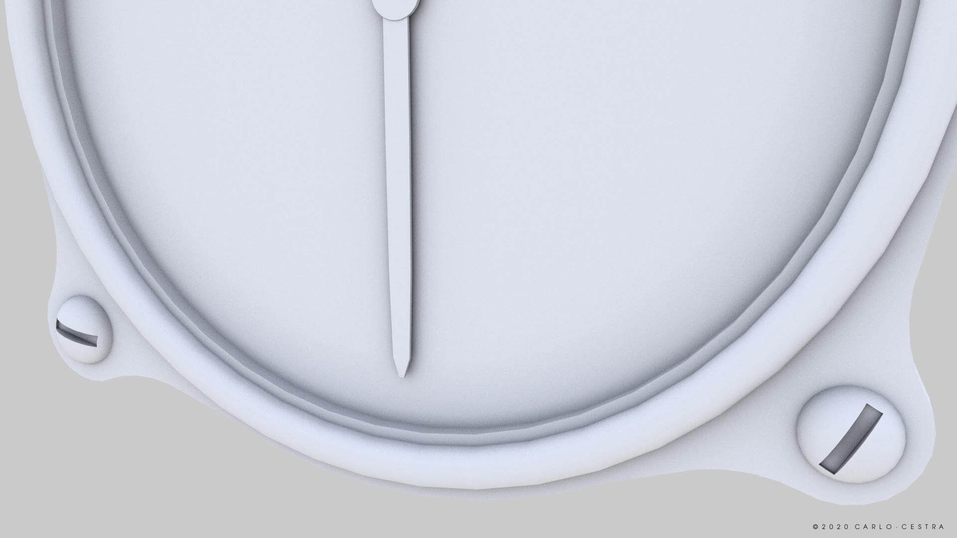 Japanese Tachometer - 3D Model by Carlo Cestra