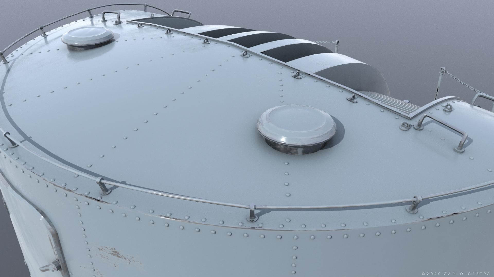 Japanese Type 96 AA Gun - 1945 3D Model by Carlo Cestra