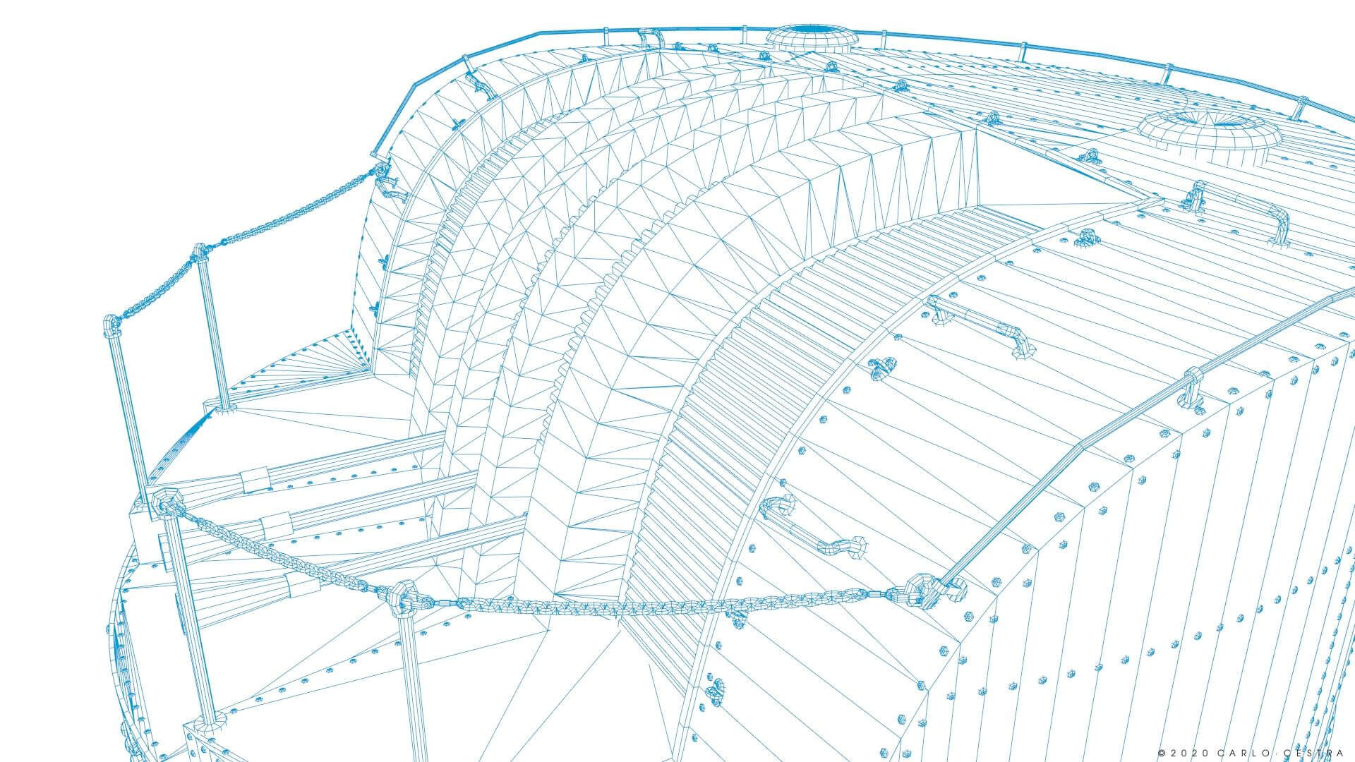 Japanese Type 96 AA Gun - 1945 3D Model by Carlo Cestra