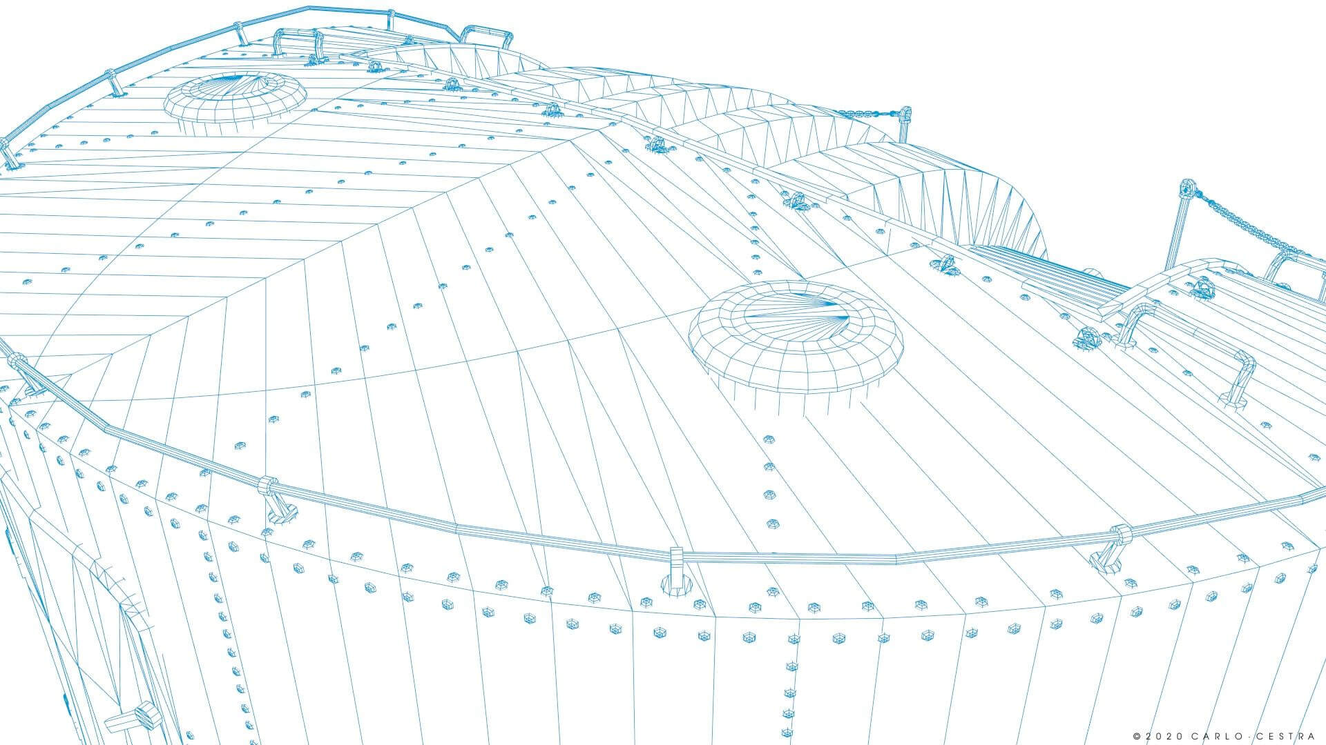 Japanese Type 96 AA Gun - 1945 3D Model by Carlo Cestra