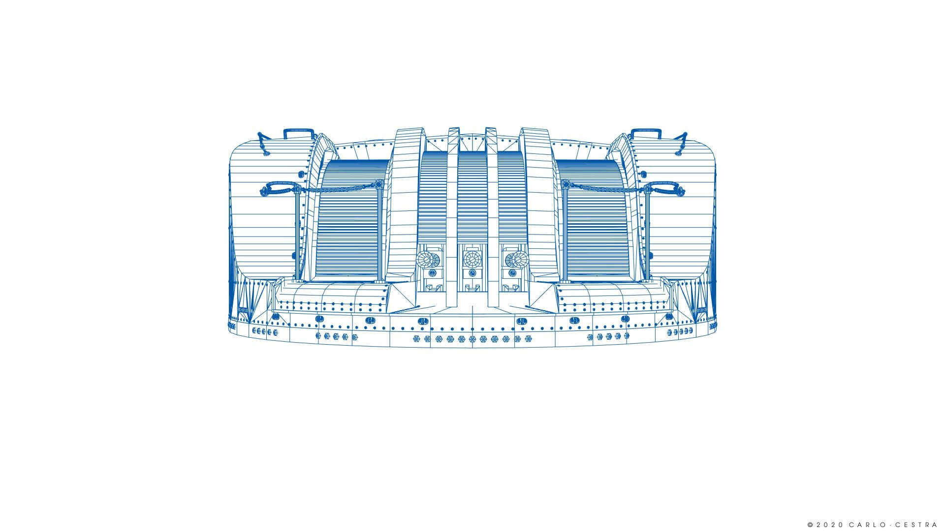 Japanese Type 96 AA Gun - 1941 3D Model by Carlo Cestra