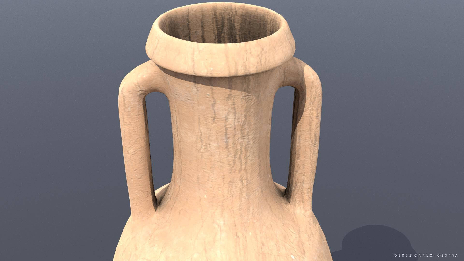 Lamboglia-2 Type Amphora 3D Model by Carlo Cestra