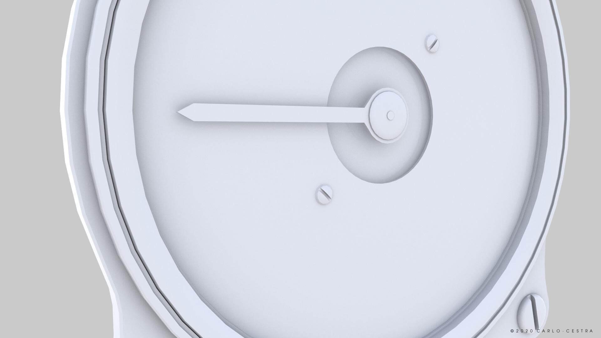 Luftwaffe Rate of Climb Indicator - 3D Model by Carlo Cestra