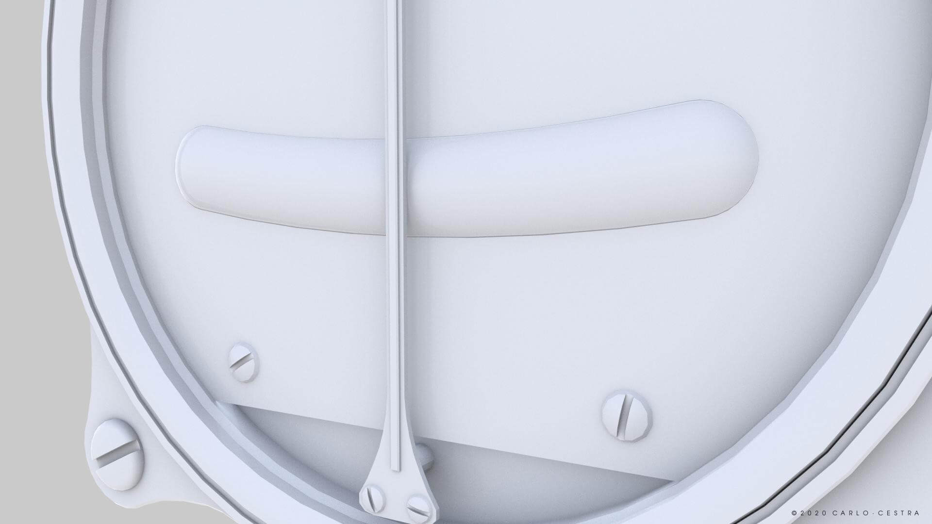 Luftwaffe Turn and Bank Indicator - 3D Model by Carlo Cestra