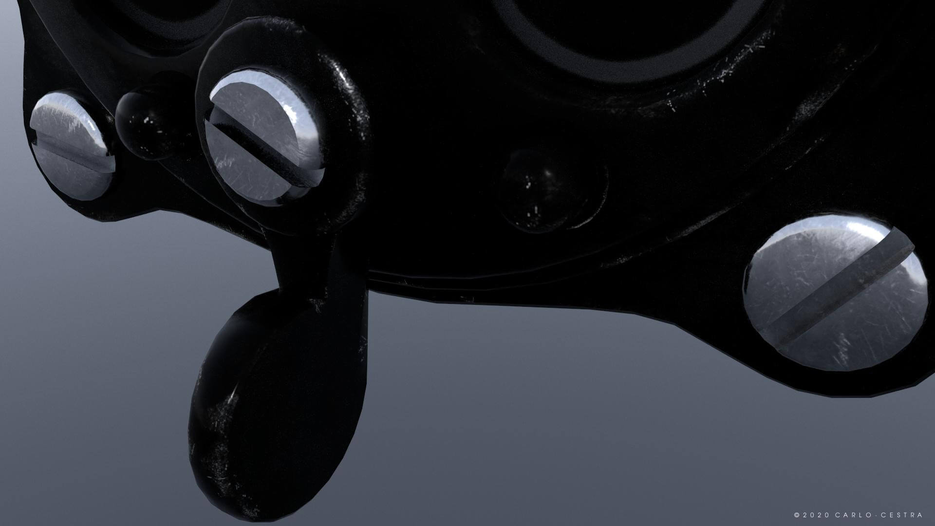 Luftwaffe Under Carriage Position Indicator 3d Model By Carlo Cestra