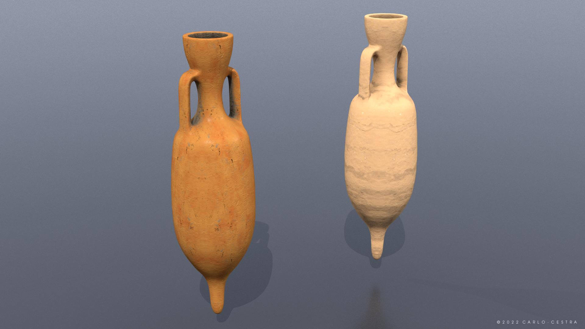Pascual-1 Type Amphora 3D Model by Carlo Cestra