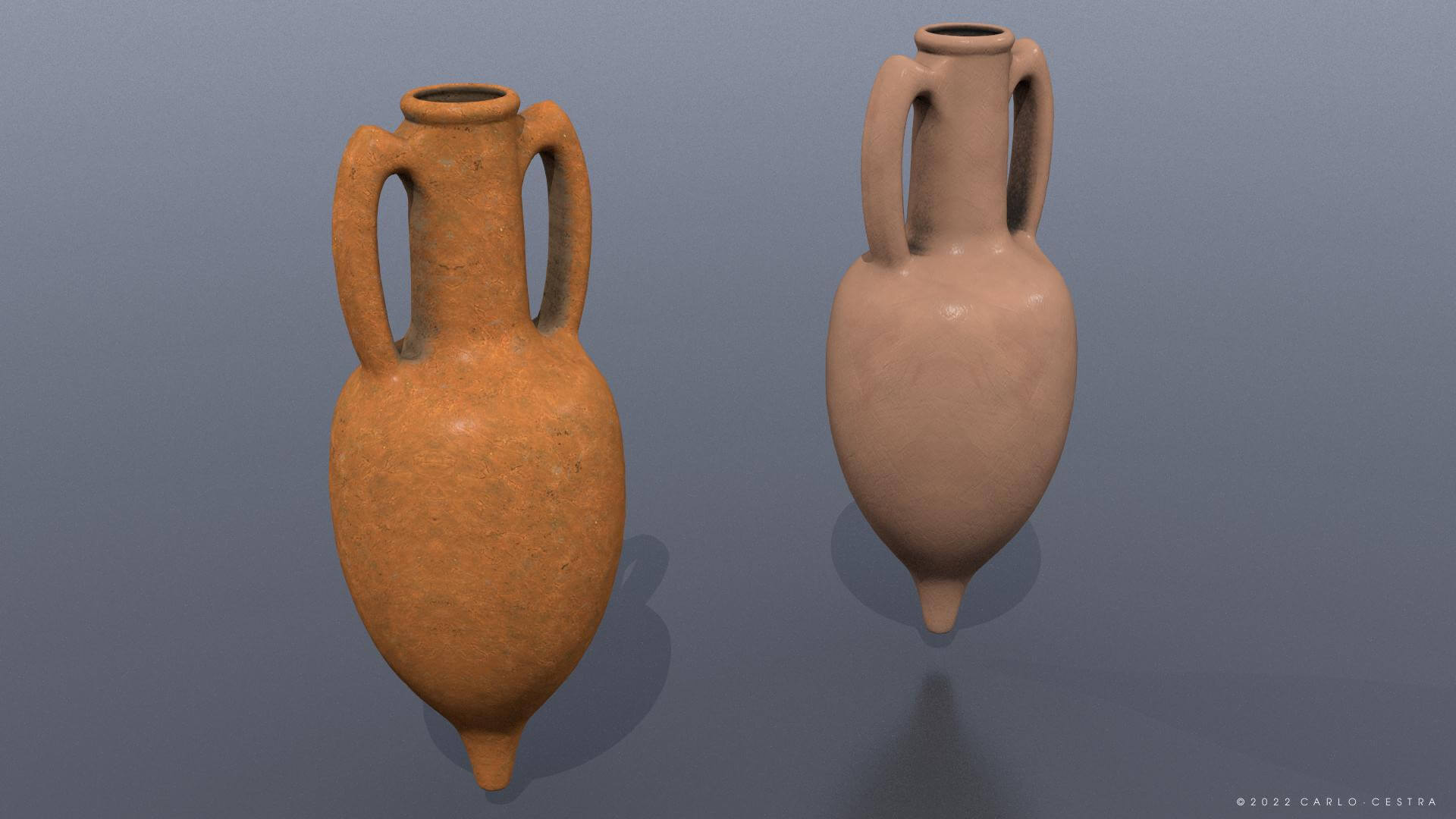 Rodia Type Amphora - 3D Model by Carlo Cestra