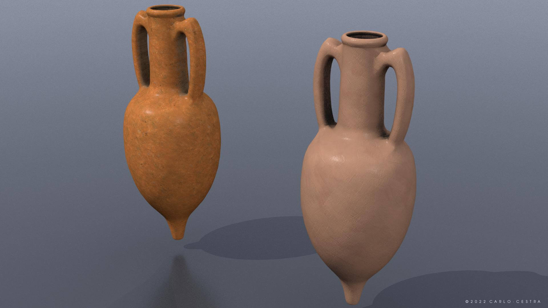 Rodia Type Amphora - 3D Model by Carlo Cestra