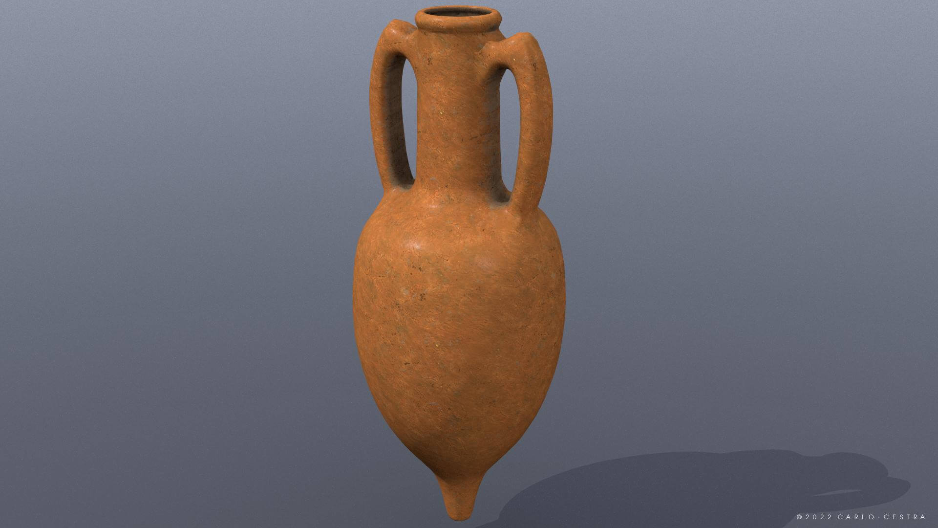 Rodia Type Amphora - 3D Model by Carlo Cestra