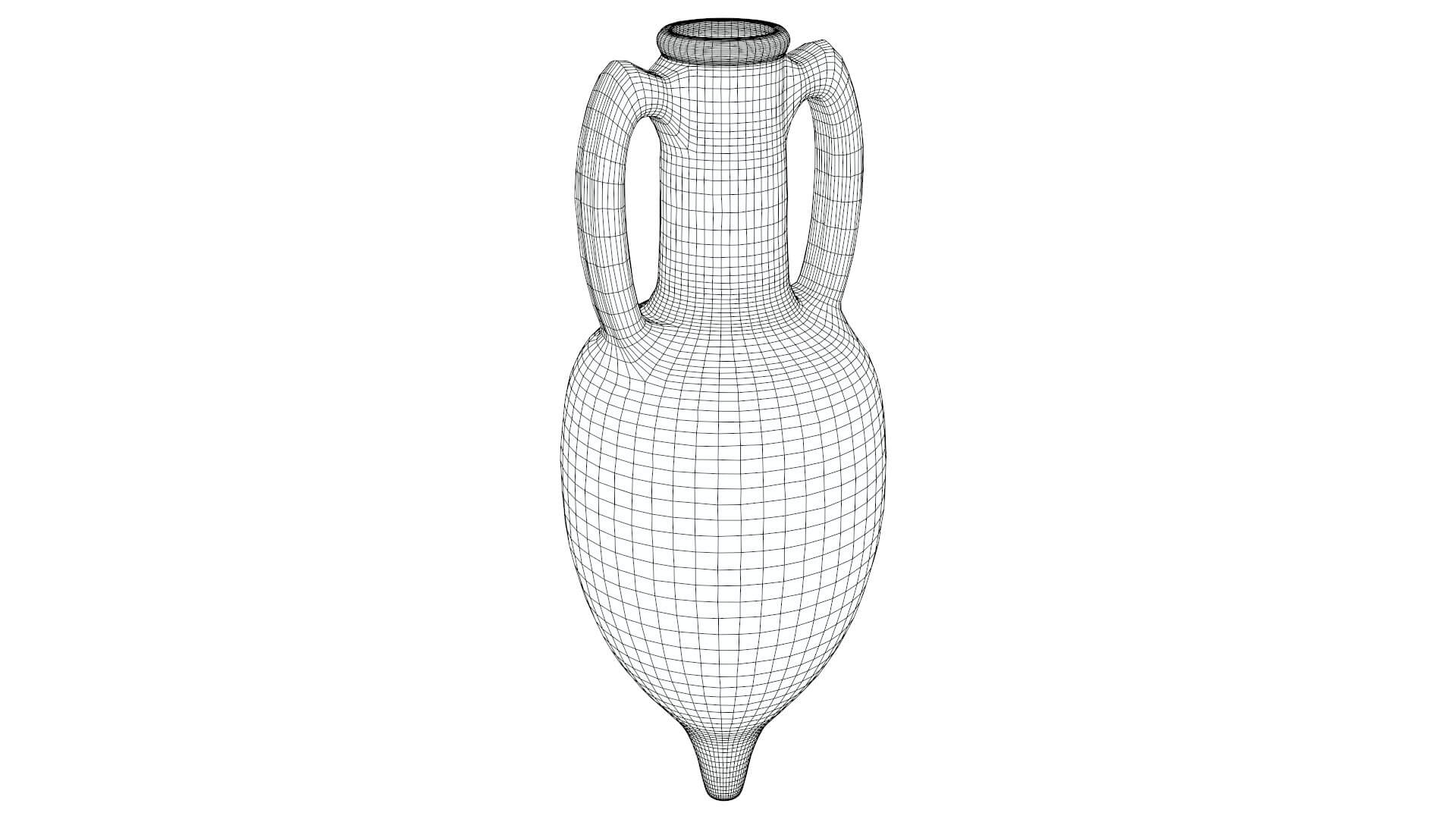 Rodia Type Amphora - 3D Model by Carlo Cestra