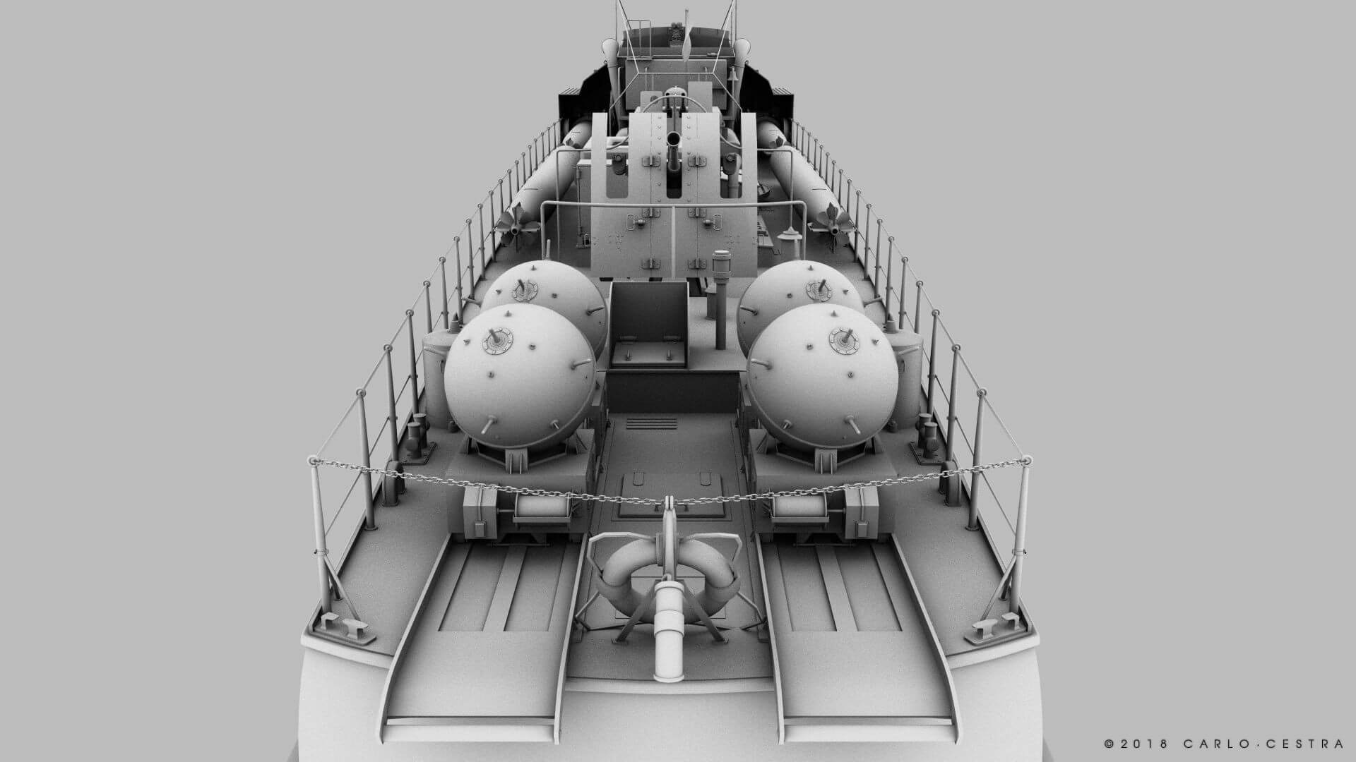 Schnellboot S100 - 3D Model by Carlo Cestra