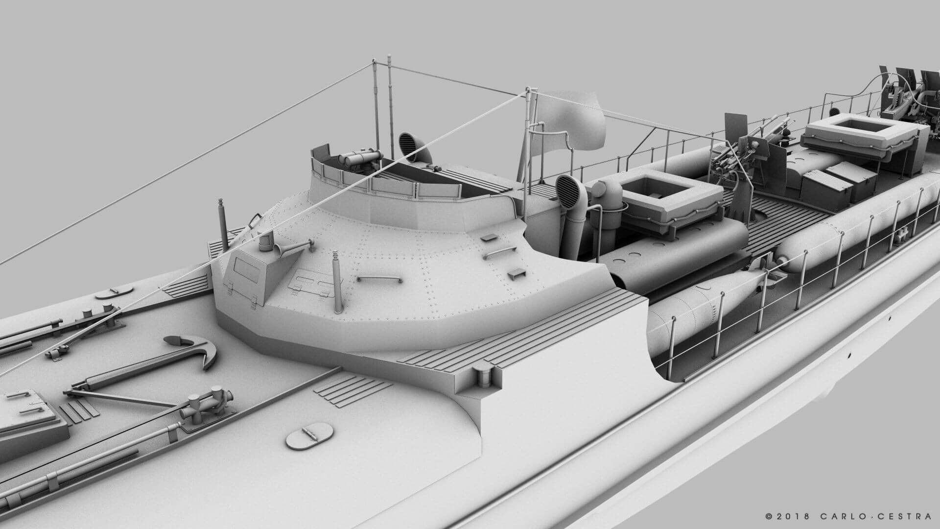 Schnellboot S100 - 3D Model by Carlo Cestra