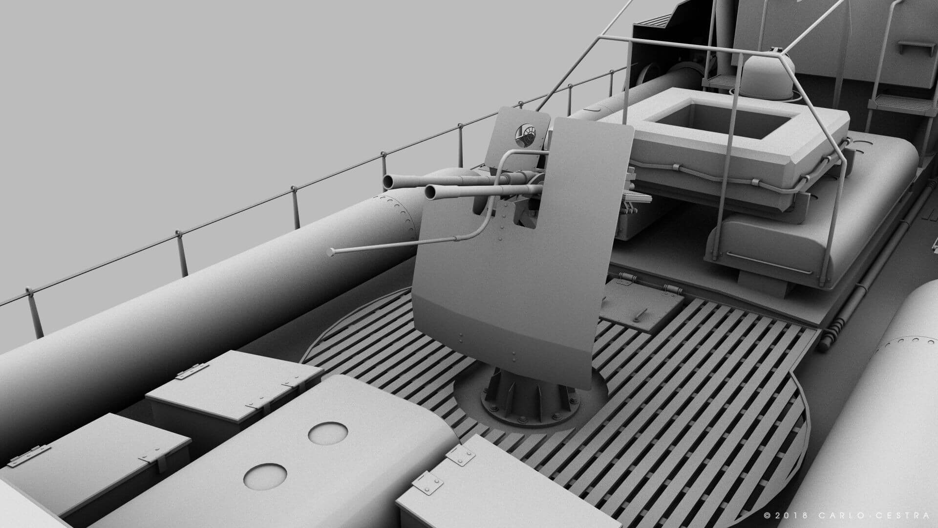 Schnellboot S100 - 3D Model by Carlo Cestra