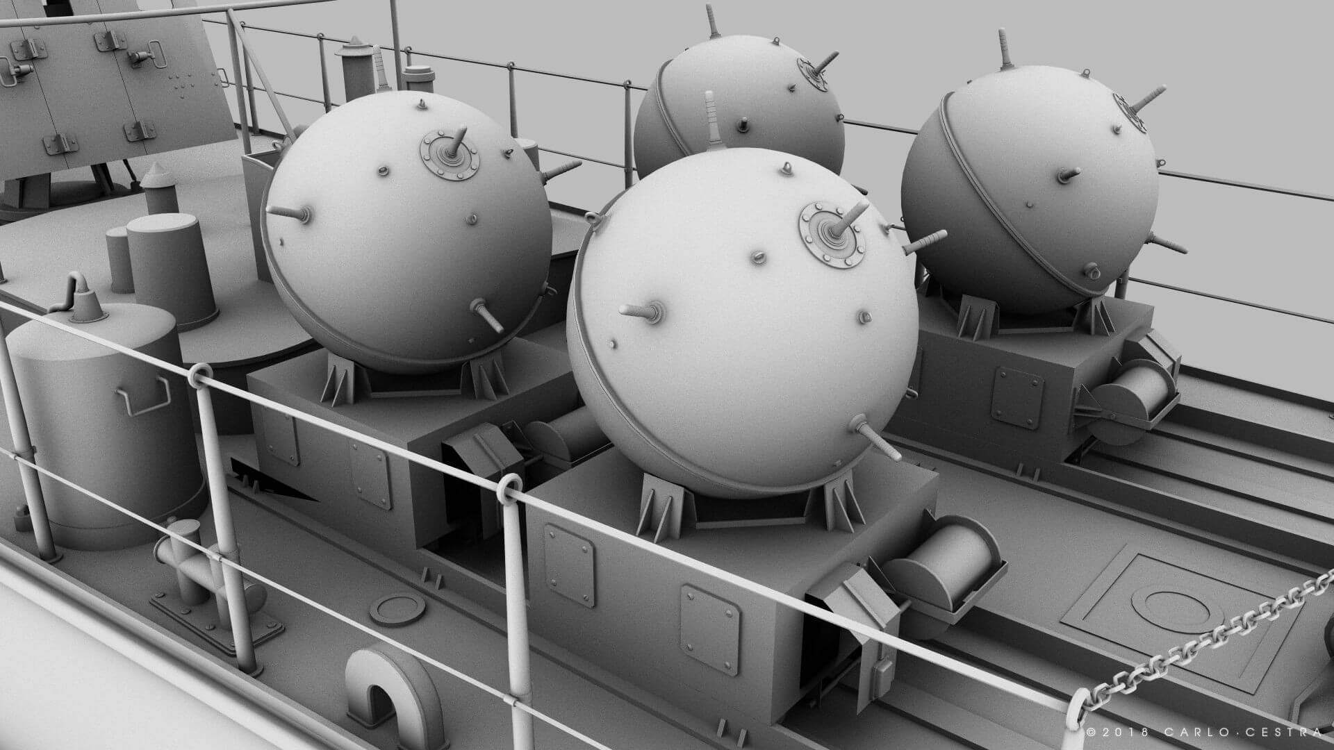 Schnellboot S100 - 3D Model by Carlo Cestra