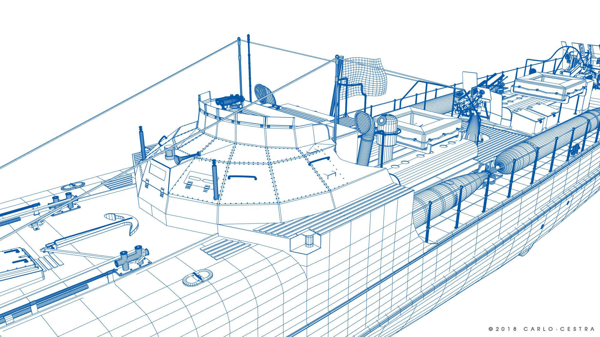 Schnellboot S100 - 3D Model by Carlo Cestra