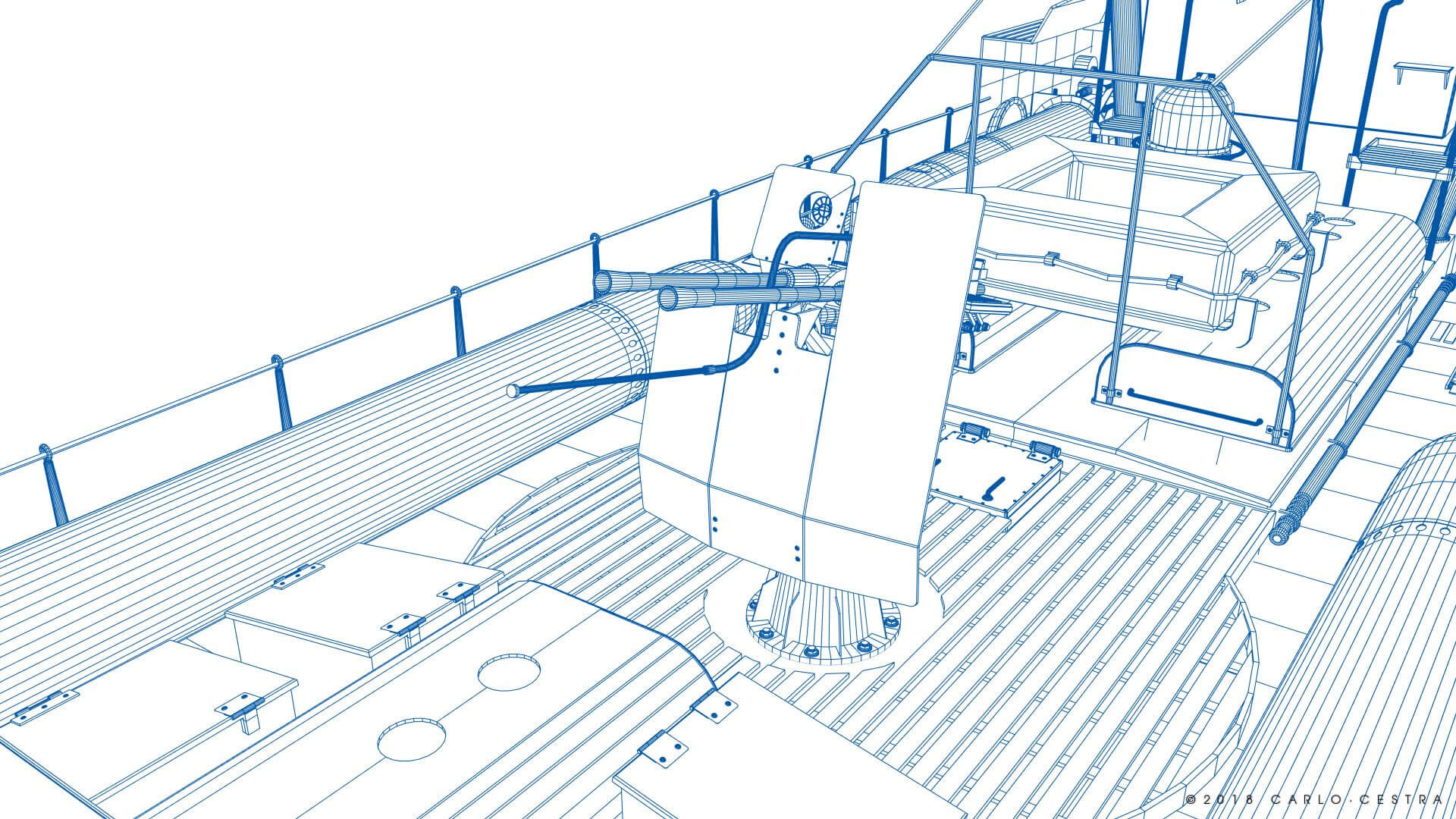 Schnellboot S100 - 3D Model by Carlo Cestra