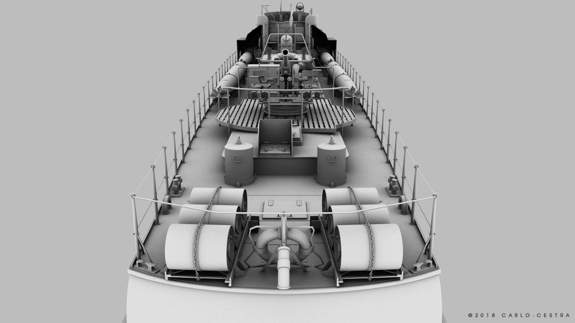 Schnellboot S38-B 3D Model by Carlo Cestra