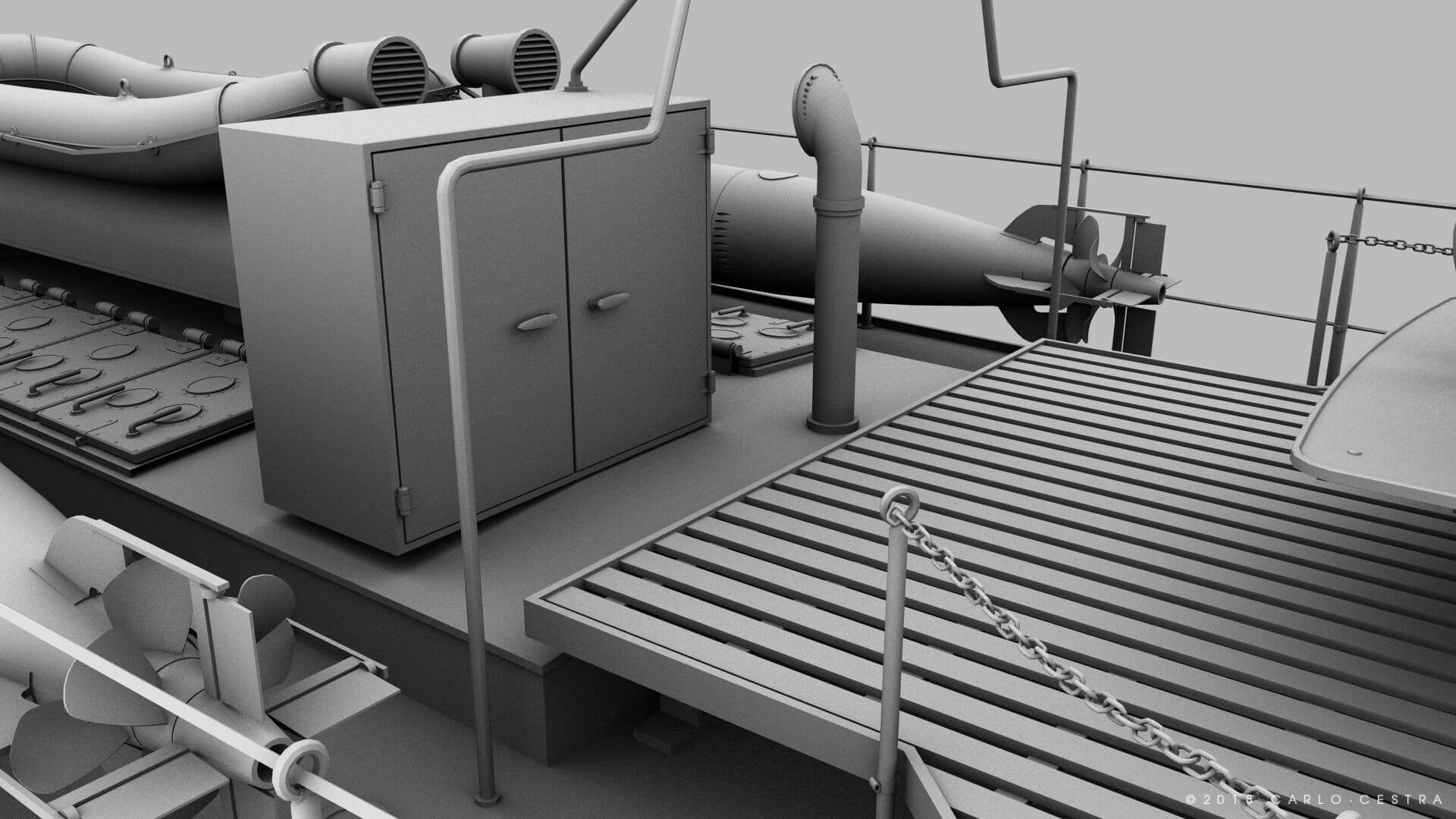 Schnellboot S38-B 3D Model by Carlo Cestra